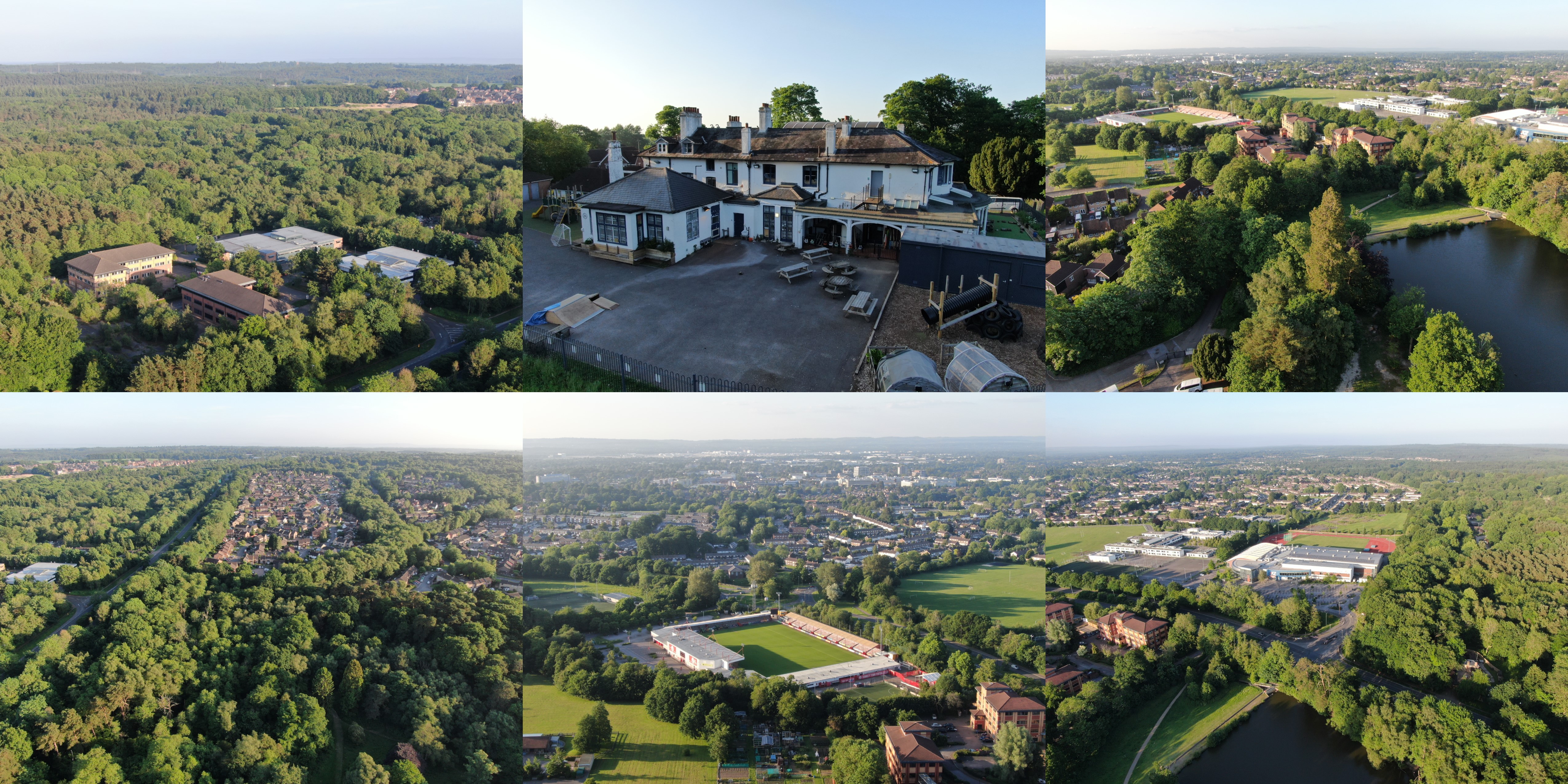 Broadfield | Broadfield Park | 2 June 2024 | 24 aerial photos