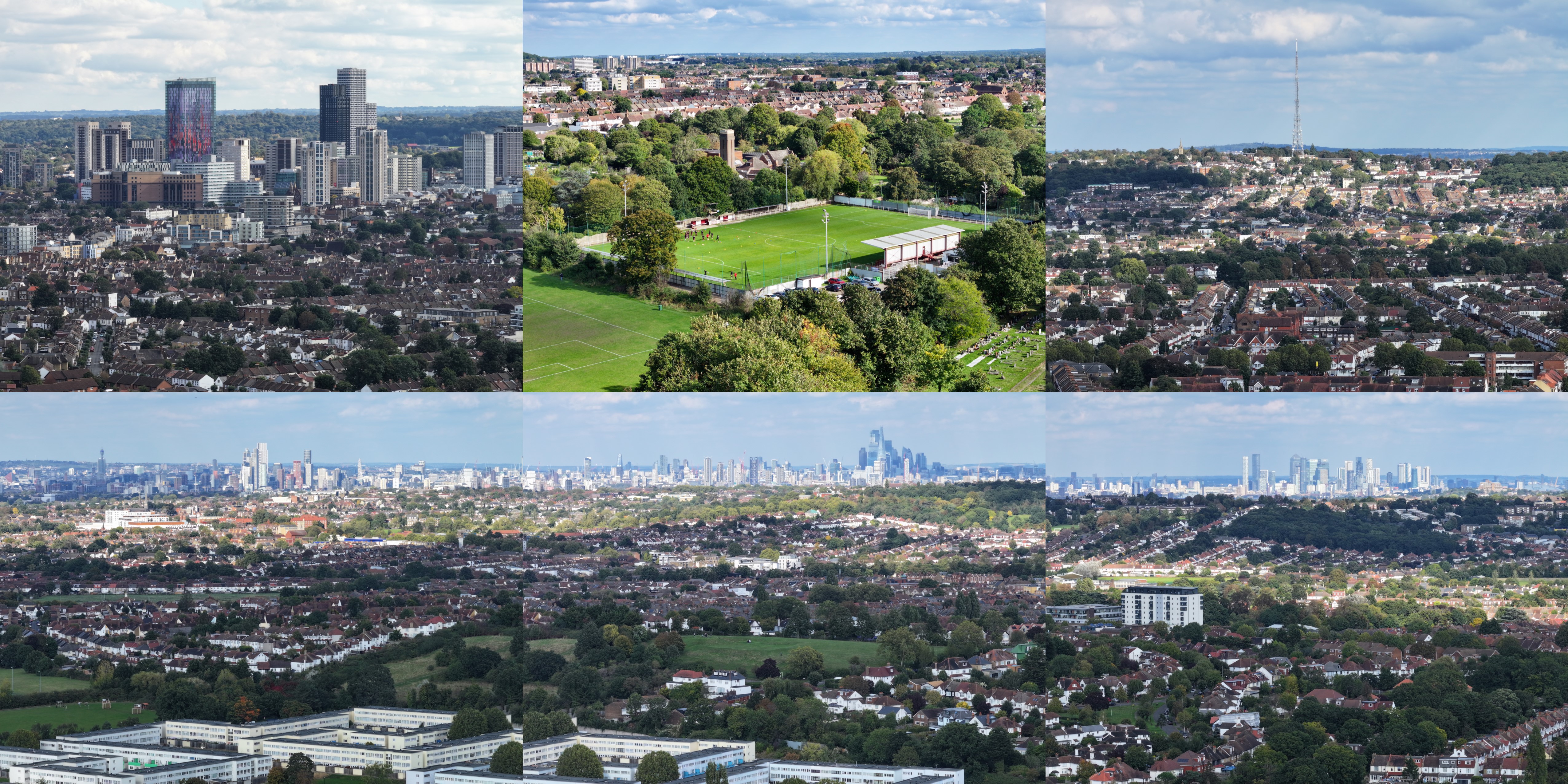 Mitcham Common, London Borough of Merton - 5 October 2024 - 66 aerial ...